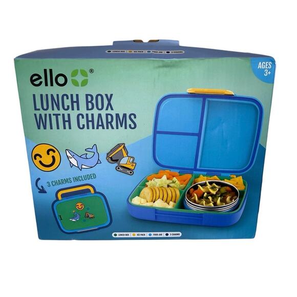 Ello | Storage & Organization | Ello Kids Insulated Bento Lunch Box In ...